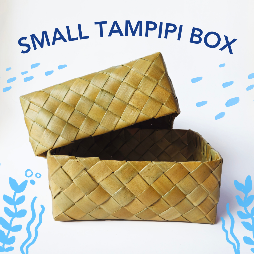 MAGWAI Small Tampipi Gift Box | Biodegradable Fiber 7x7x3 inches Eco-f